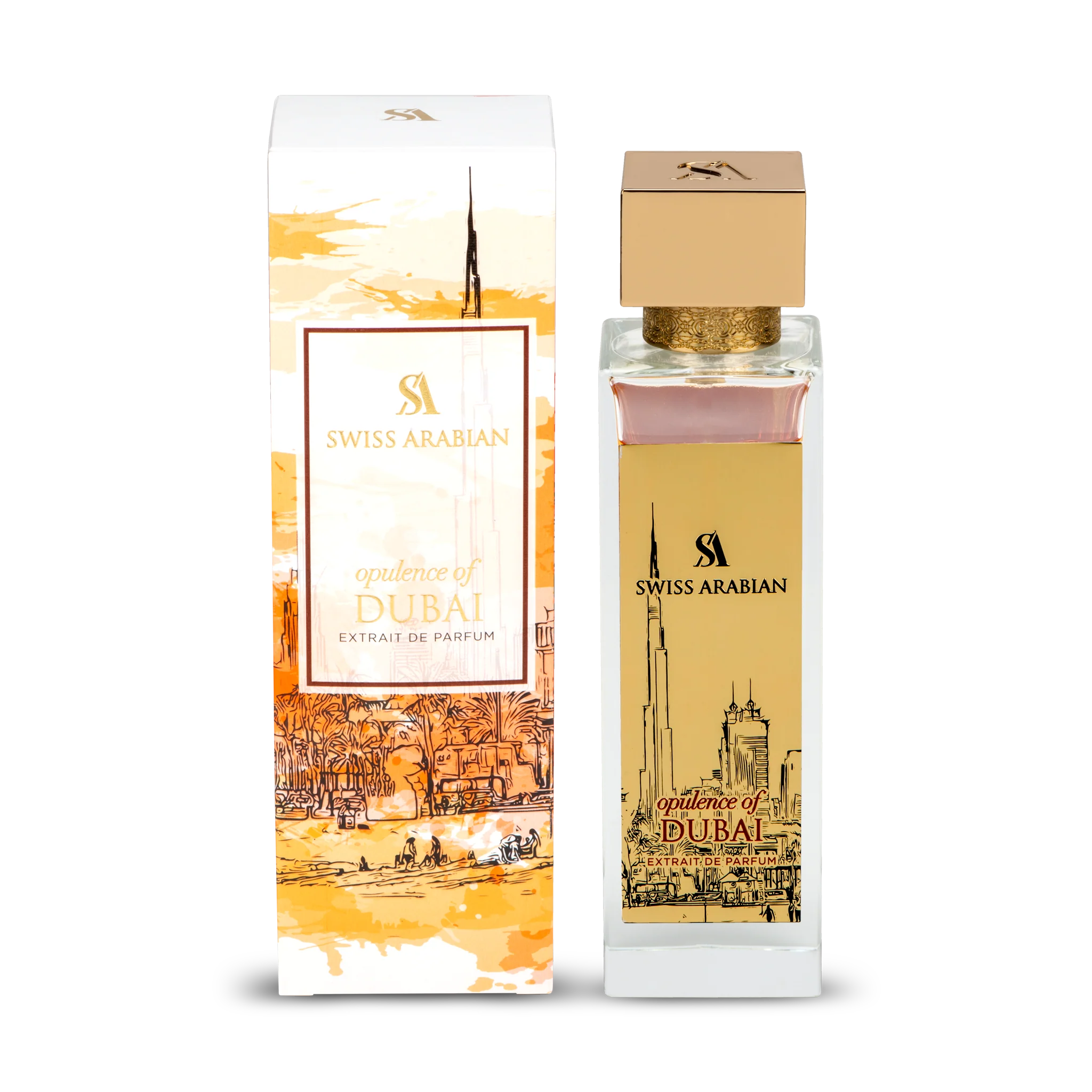 SWISS ARABIAN OPULENCE DUBAÏ EDP 100ml – Splendeur Orientale